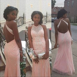 Sean Collection | Dresses | Sean Collection Blush Pink Prom Dress ...